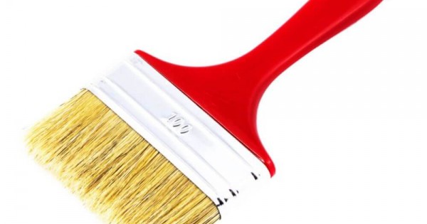 Pensula Universala de Vopsit Sentosa, 100 mm, Plastic Rosu, Pensula ...