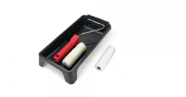 Set pentru Zugravit, Maner Trafalet, Tavita si Rola din Poliacril si ...