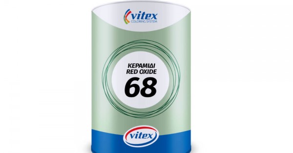 Colorant 68 pentru Masina de Colorat Vitex, Rosu Oxid, 1L, Colorant ...