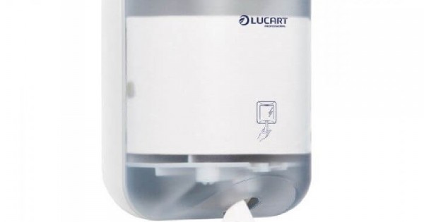 Dispenser Lucart L-One Mini Hartie Igienica, 26x20x19 cm, Plastic ABS ...