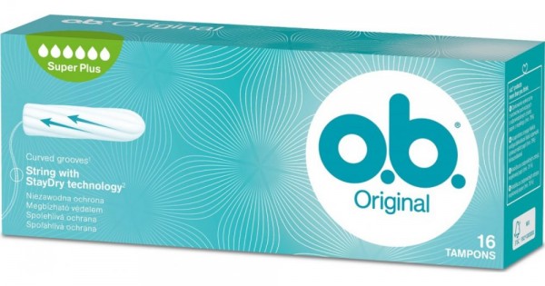 Tampoane O.B. Original Super Plus, 16 Buc/Cutie, Absorbante Interne ...