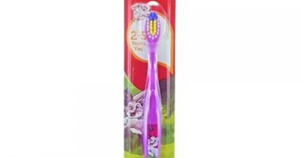 Periuta Dinti Colgate Extra Soft, Copii 2-5 Ani, Model Iepure, Culoare ...