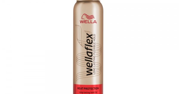 Spuma Wella Wellaflex Heat Protection, 250 ml, Fixare Foarte Puternica ...