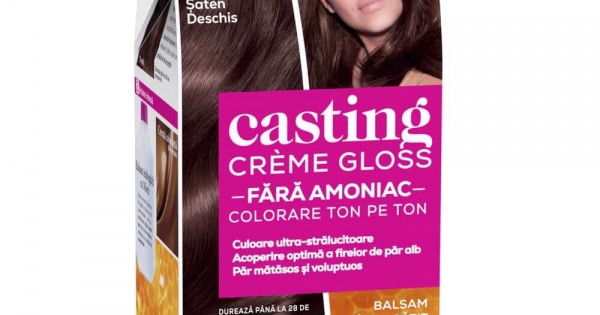 Vopsea de Par Semipermanenta L'OREAL Paris Casting Creme Gloss 500, 180 ...