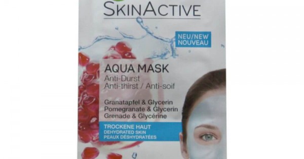 Masca Mini Garnier Skin Active Aqua Mask cu Rodie, 8 ml, Masca de Fata ...