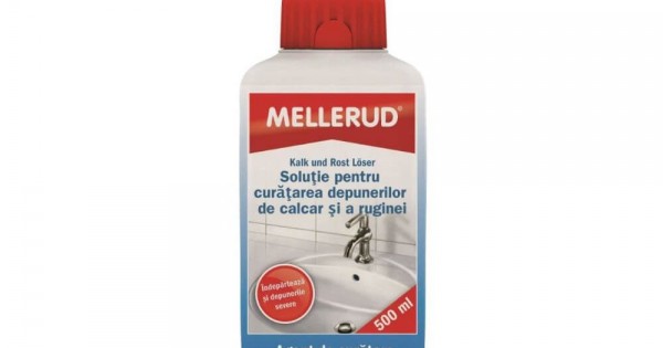 Solutie Curatare Calcar si Rugina Mellerud, 500 ml, Solutie pentru ...