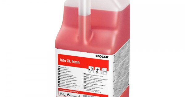 Detergent Lichid Baie Ecolab Into XL Fresh, 5 L, Detergent pentru Baie ...