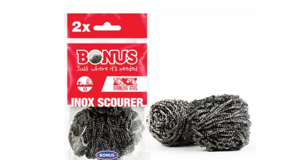 Set 2 Bureti din Inox Spiralat Bonus, Culoare Argintie, Bureti din Inox ...