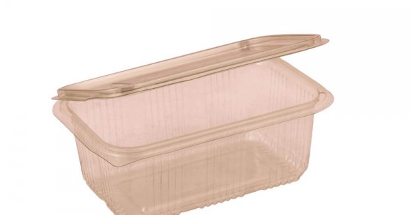 Caserole Capac Atasat, 130x192x55 mm, 100 Buc/Set, 750 ml, Plastic ...