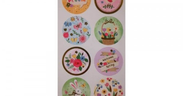 Abtibild DACO Fantezia Model Primavara, 10 Buc/Set, Multicolor ...
