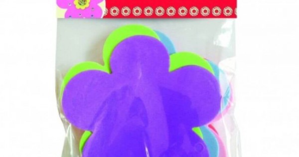 Spuma Autoadeziva DACO, 8 Buc/Set, 114x111x2 mm, Model Anemona ...