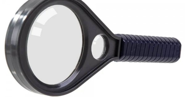 Lupa Deli, Focalizare 3x si 6x, 50 mm Diametru, Lupa 50 mm, Lupa de ...