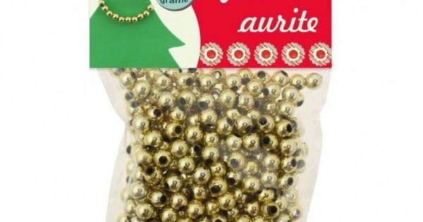 Perle Aurite Plastic DACO, 6 mm, 40 g, Accesorii Craft, Accesorii ...