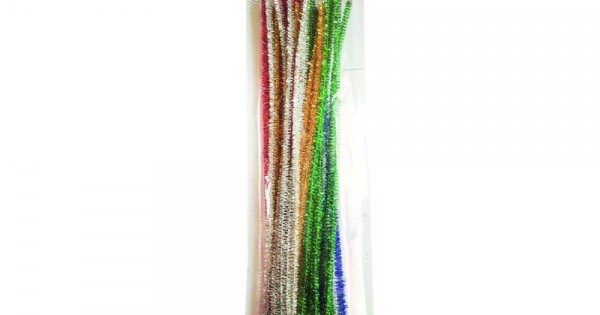 Sarma Plusata Glitter DACO, 30x0.6 cm, 25 Buc/Set, Multicolor, Sarma ...