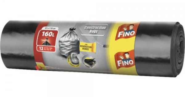 Saci Menajeri Fino Construction 160L, 12Buc/Set, Negri, Saci, Saci ...