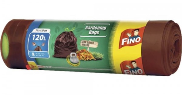 Saci Menajeri Fino Gardening 120L, 8Buc/Set, Maro, Saci, Saci Menaj ...
