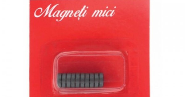 Magneti Mici DACO, 10 Buc/Set, 10 mm, Culoare Neagra, Magneti de ...