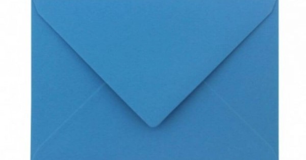 Plic Gumat Daco, C6, 114x162 mm, 25 Buc/Set, Albastru, 120 g/m², cu ...