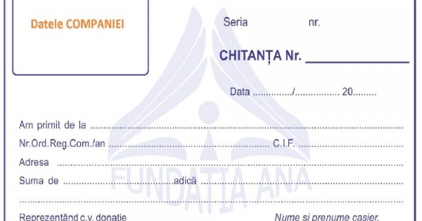 Chitante Personalizate Autocopiative A6 in 3 Exemplare, Tipar 1+1 ...