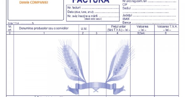 Seturi Facturi Personalizate A5 in 3 Exemplare, Tipar 1+0, Formulare ...