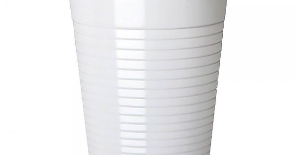 Pahare Plastic Unica Folosinta, 200 ml, 100 Buc/Set, Culoare Alba ...