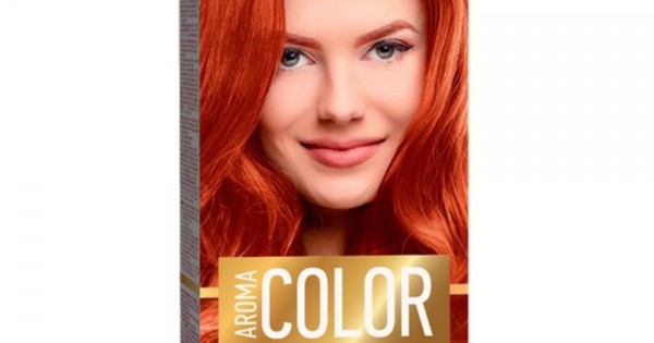 Vopsea de Par Permanenta AROMA Color, 29 Nuanta Aramiu Deschis, 90 ml ...