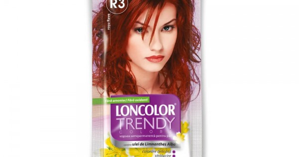 Vopsea de Par Semipermaneta, LONCOLOR Trendy Colors Rave Red R3, Fara ...