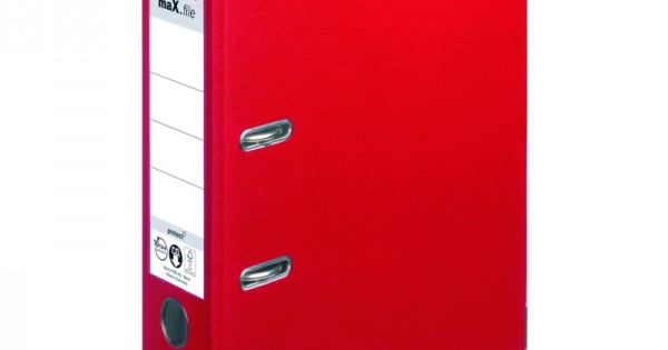 Biblioraft A4 8cm Pp Rosu Herlitz - Brandpaper Company