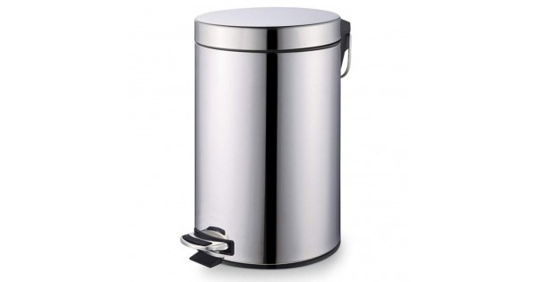 Cos Inox Cu Pedala Si Galeata Interioara, 20l - Descopera Oferta Completa!