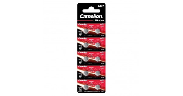 Baterii de Ceas CAMELION AG 7, 10 Buc/Set. Descopera Oferta Silio!
